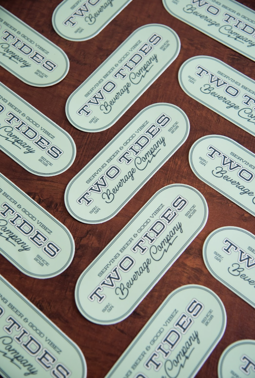 TT Beverage Co. Sticker | Two Tides Brewing Co.
